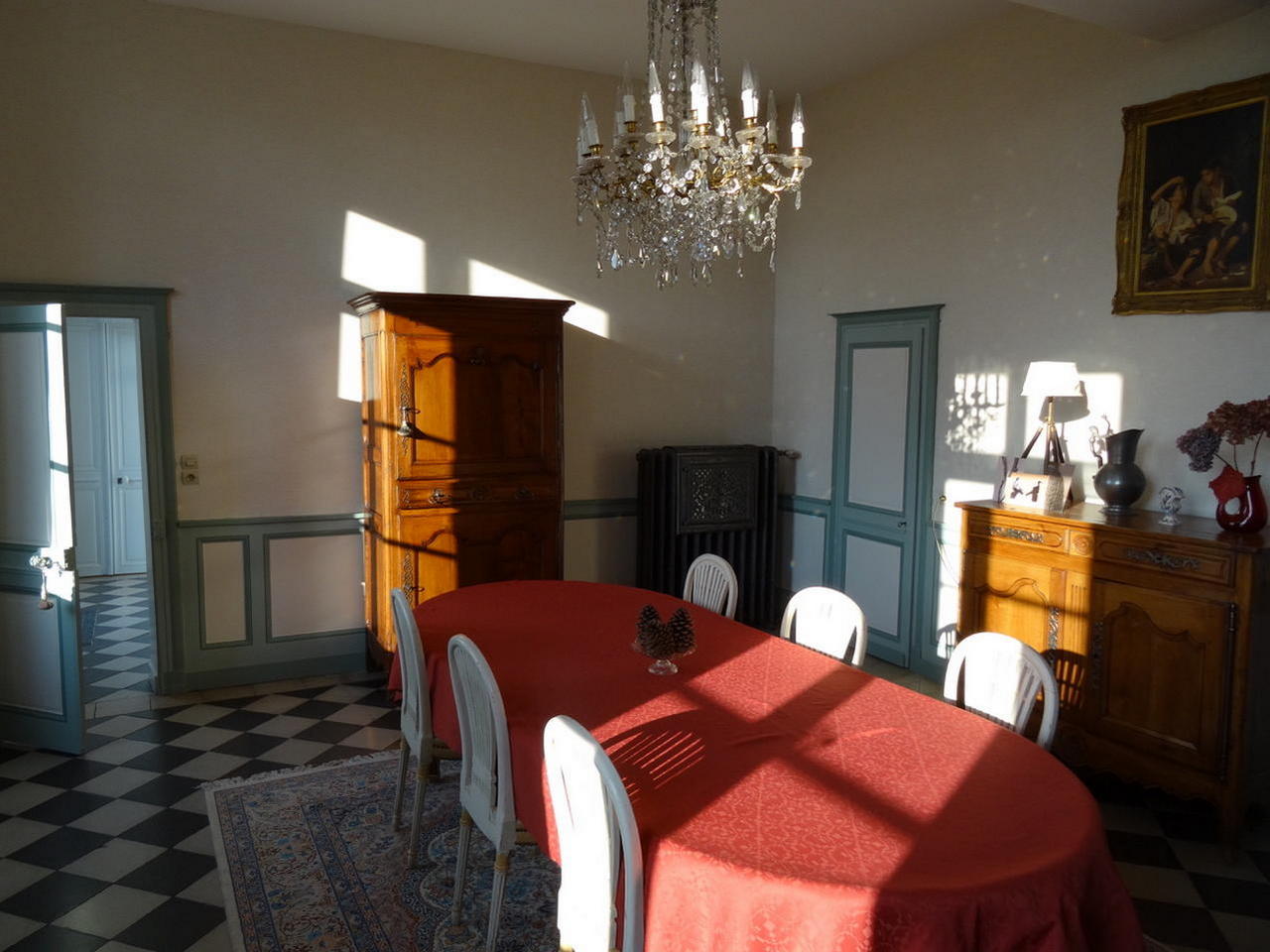 Salle des repas | Manoir de la Voute